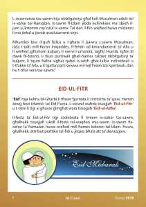 Eid-ul-Fitr Celebrations | Ahmadiyya Muslim Jamaat Malta